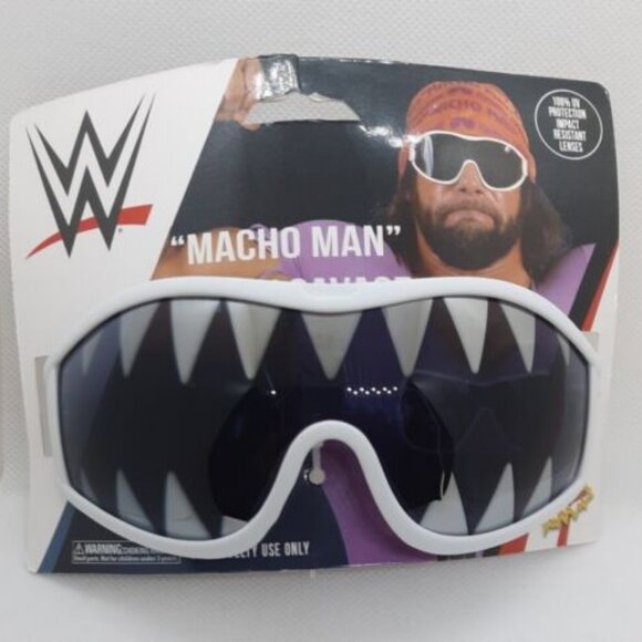 WWE | Accessories | New Macho Man Randy Savage Shark Tooth Sunglasses ...